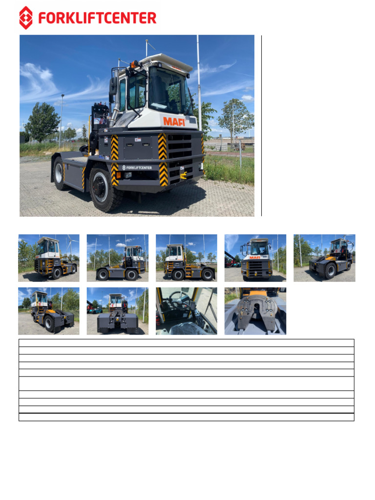 Mafi HD445 4X4 | PDF | Car | Transport