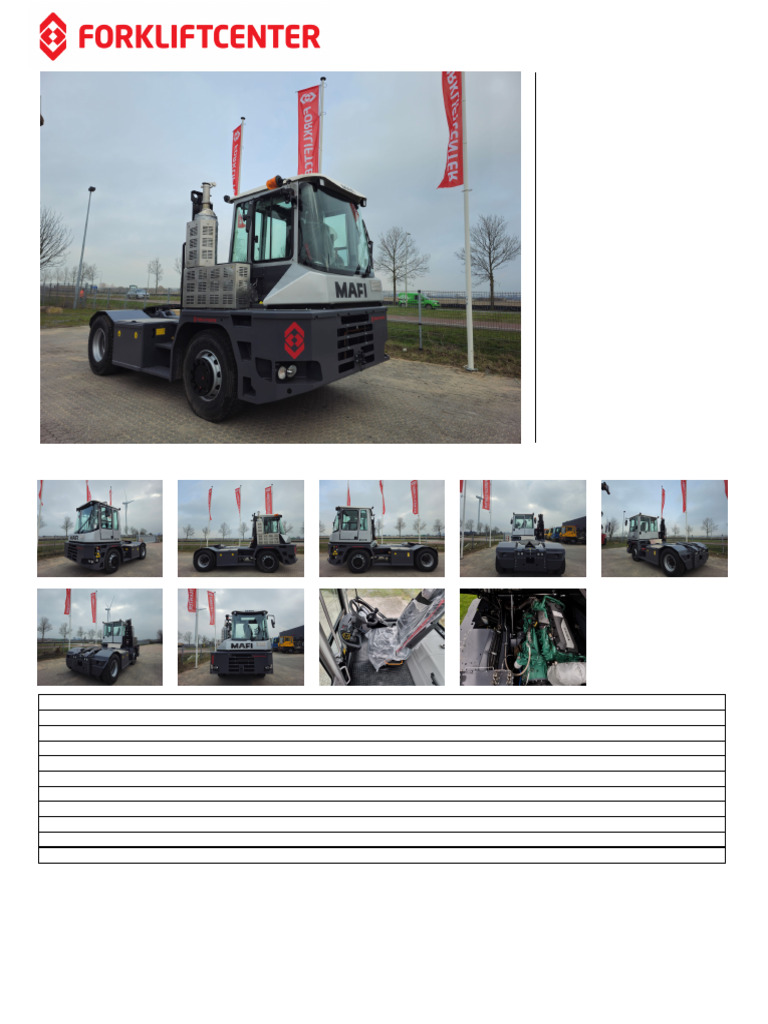 Mafi R336 4X4 | PDF | Land Transport | Freight Transport