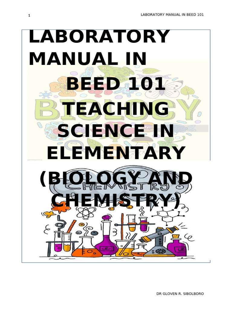 Beed 101 Laboratory Manual Final Biology and Chemistry | PDF | Stimulus ...