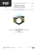 Formulaire RDM | PDF