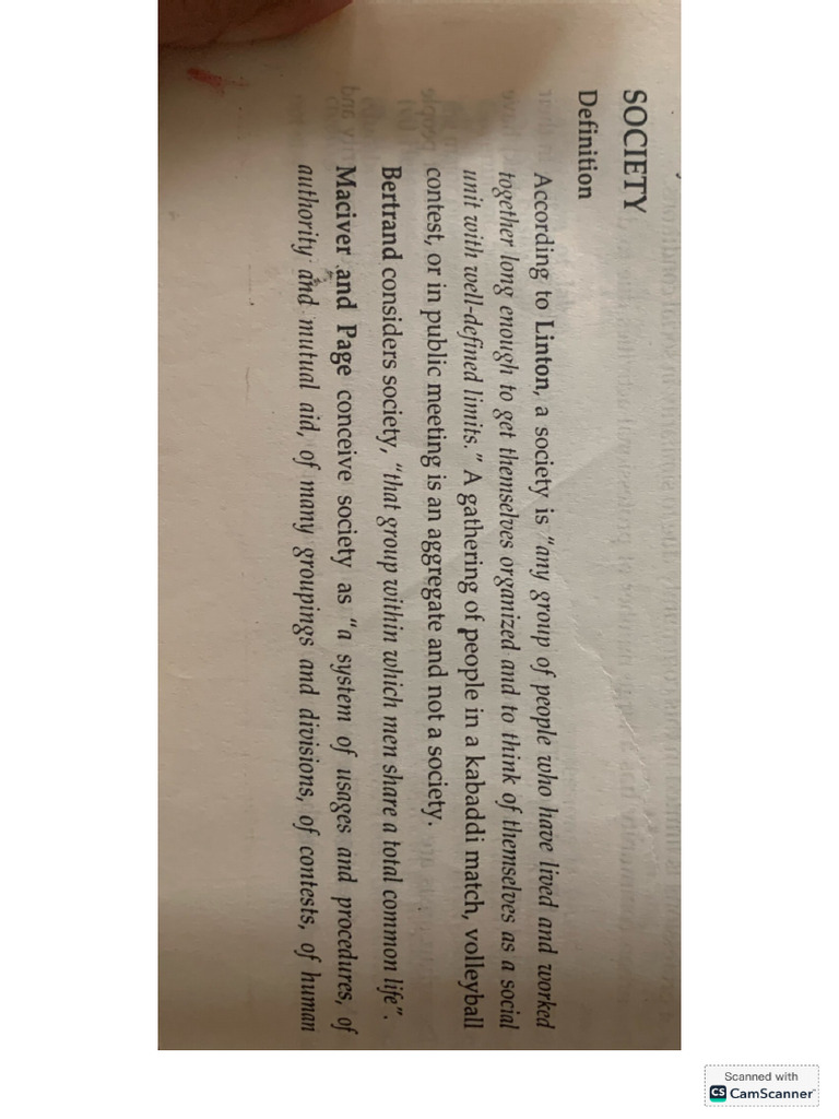 Society (Book | PDF