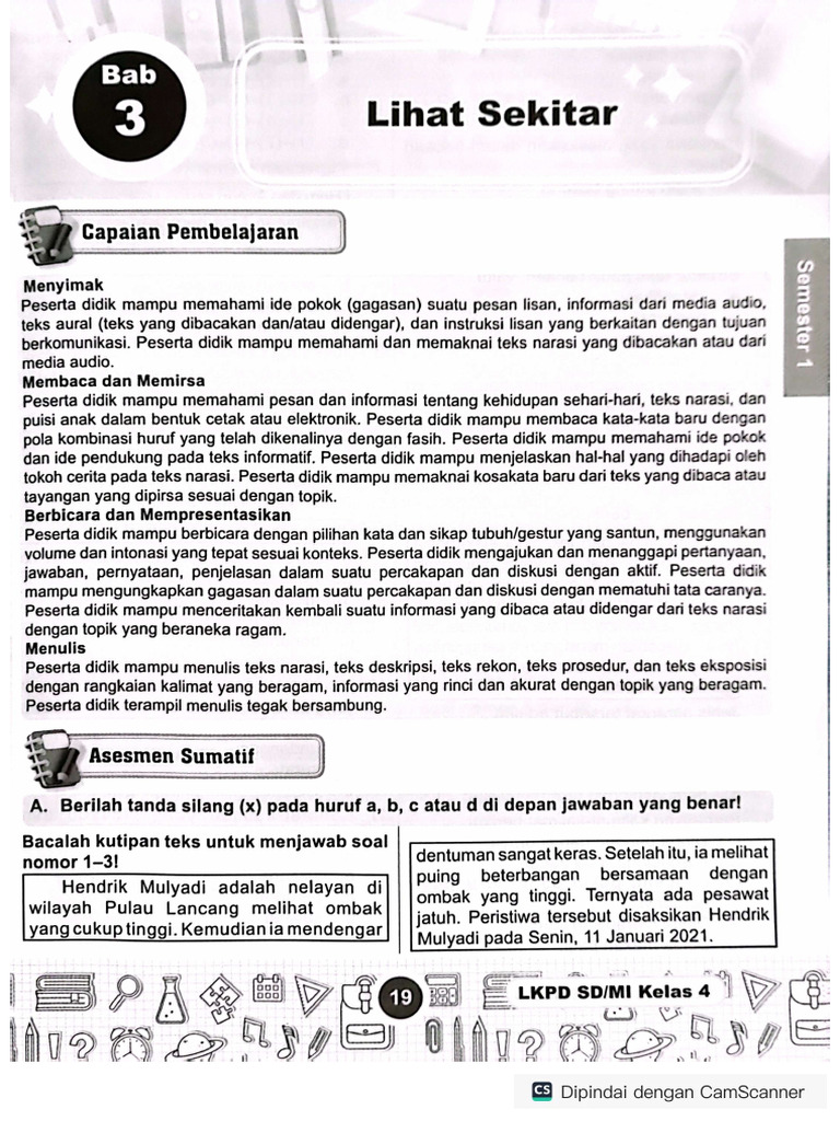 Bahasa Grade 4 Part 2 | PDF