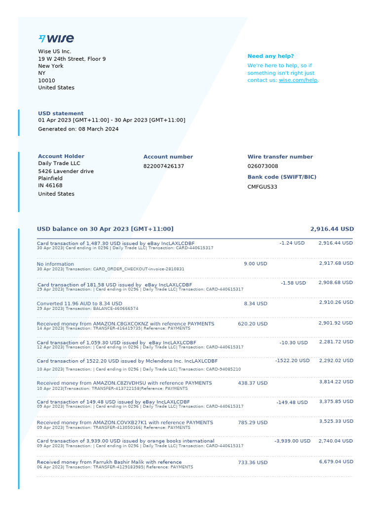 Payment Proof and Transaction Summary | PDF | Economies | Financial ...