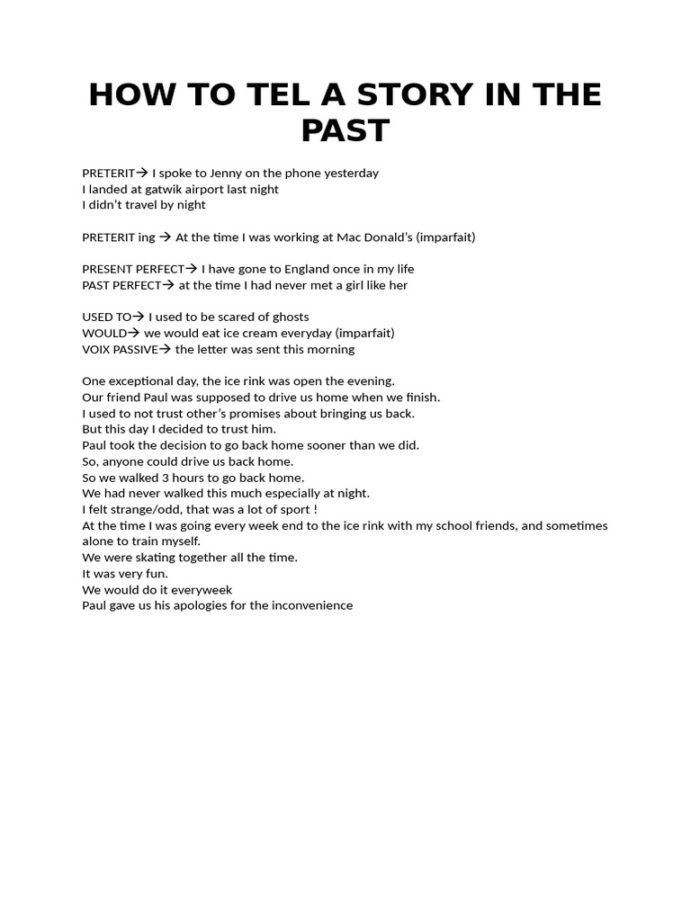 How To Tel A Story in The Past | PDF | Art