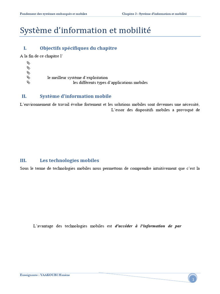Chapitre IV SEM | PDF | Application mobile | Téléphone intelligent