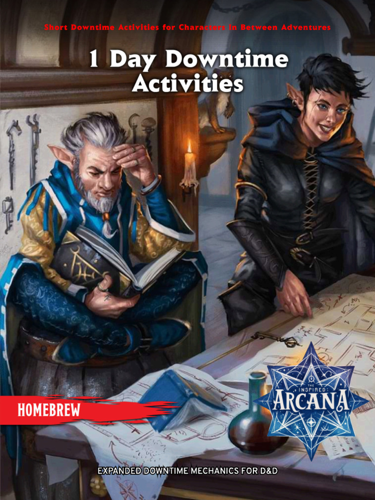 1 Day Downtime Activites | PDF