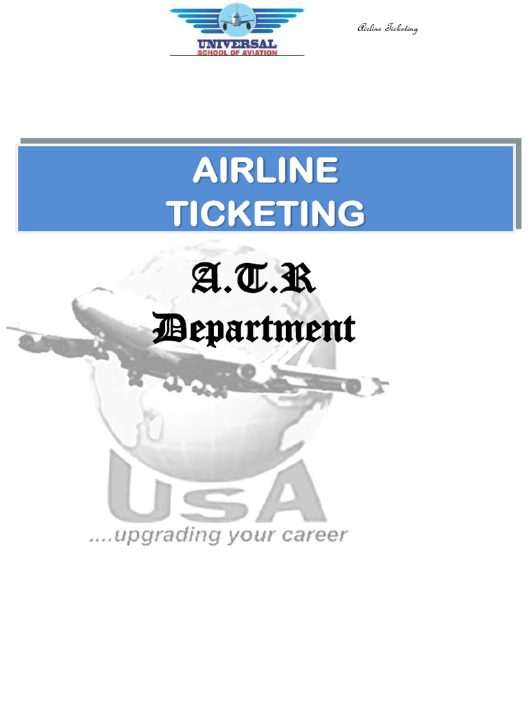 Amadeus E-Ticketing Guide | PDF | Airlines | Aviation