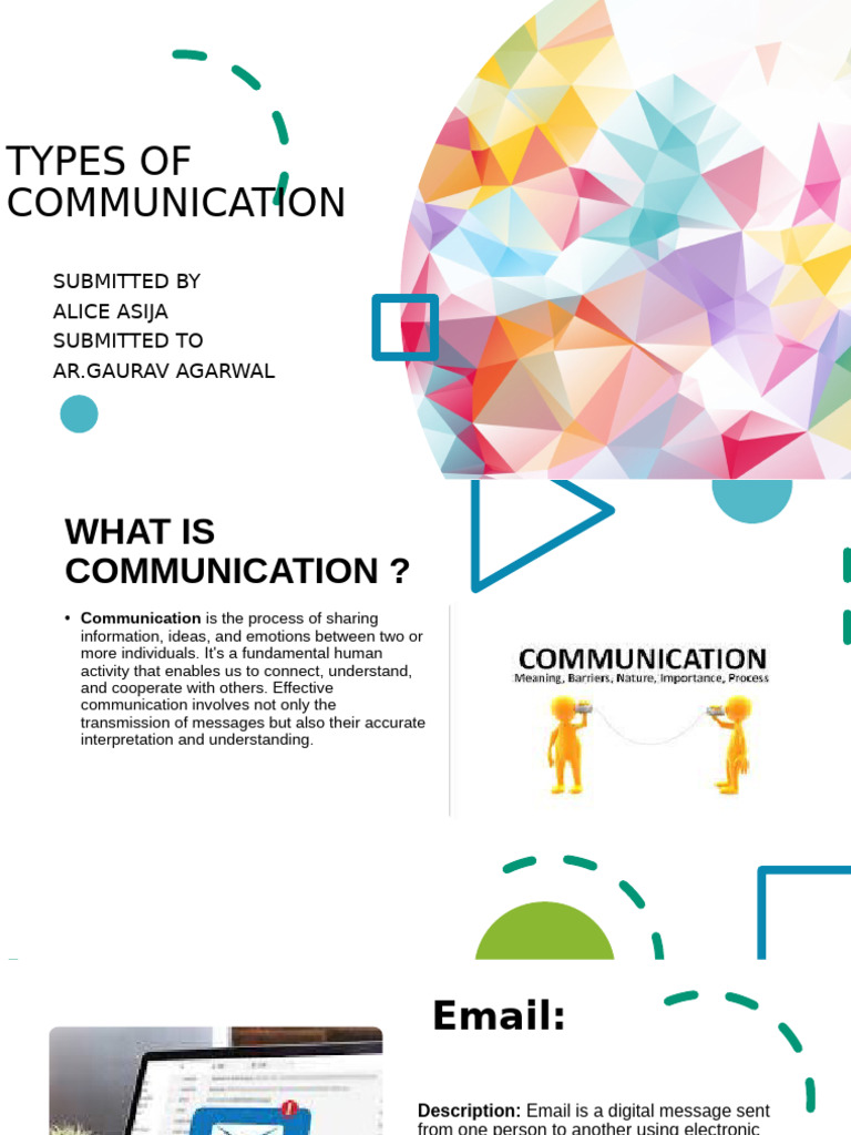 Types of Communication Explained | PDF