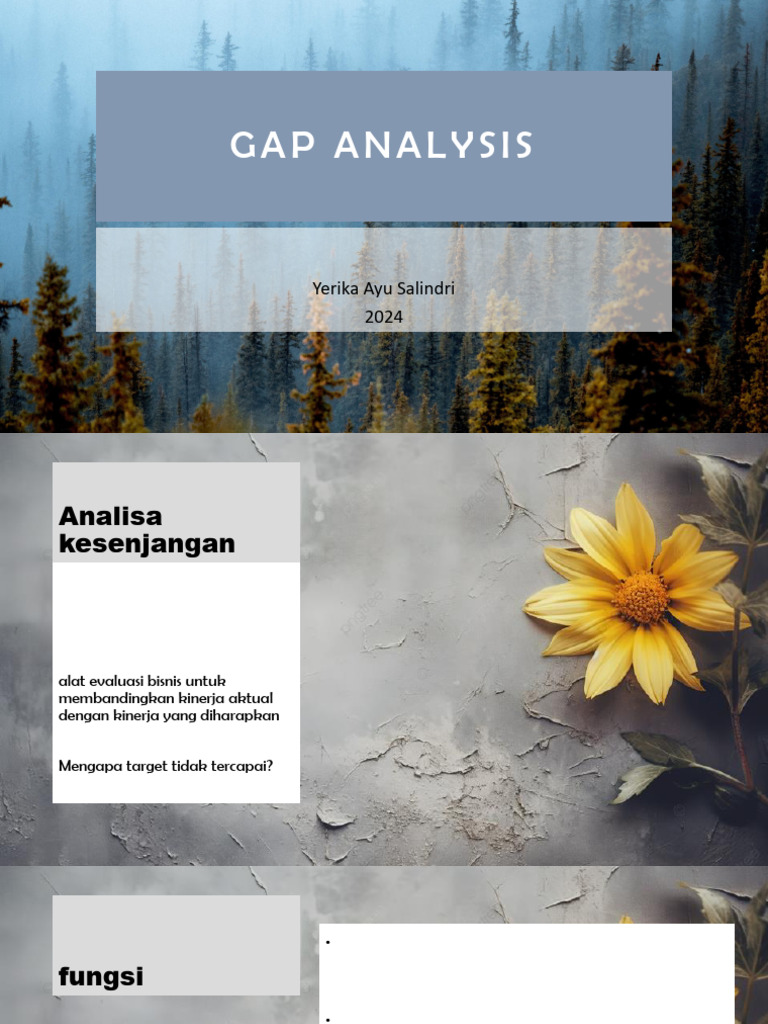 Gap Analysis | PDF | Bisnis