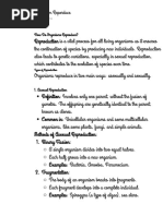 Class 10 Biology Reproduction Notes | PDF