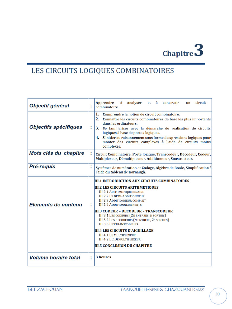 CH02 Cours Systèmes Logiques - 2 | PDF