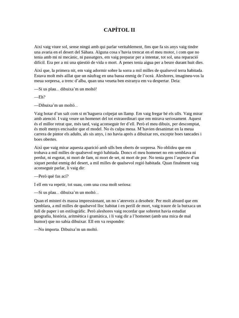Capítol Ii | PDF