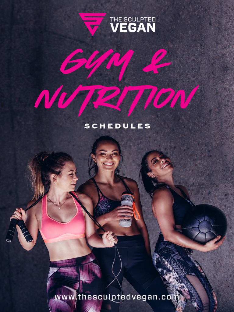 Daily Gym & Nutrition Schedule Guide | PDF | Foods | Cuisine