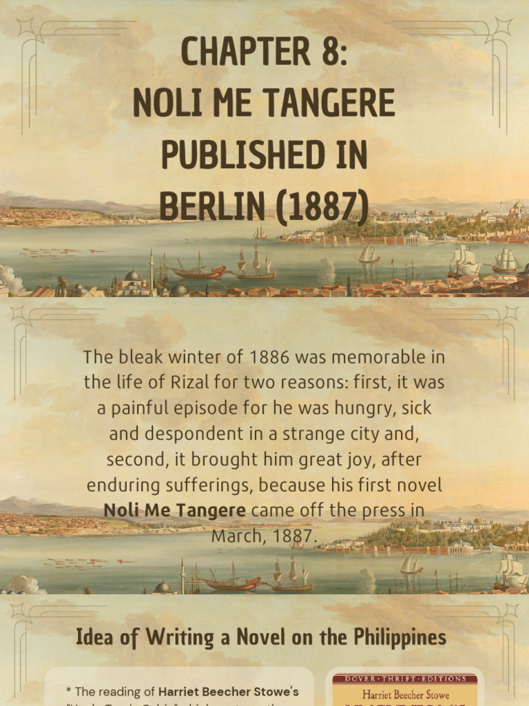 Noli Me Tangere: Berlin Publication 1887 | PDF