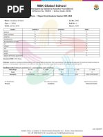 Class 9 CBSE Report Card Format | PDF