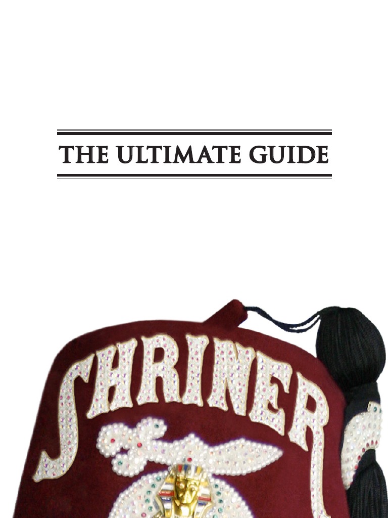 SHRINER'S | PDF | Freemasonry | Masonic Lodge