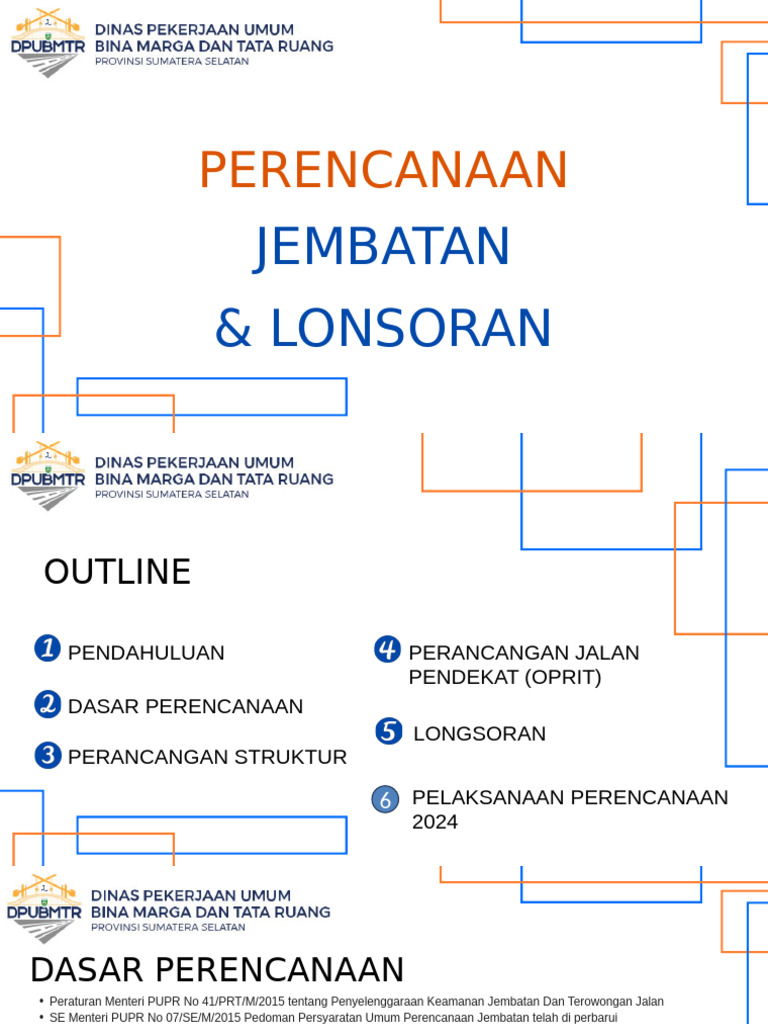 Perencanaan Jembatan dan Longsoran 2024 | PDF