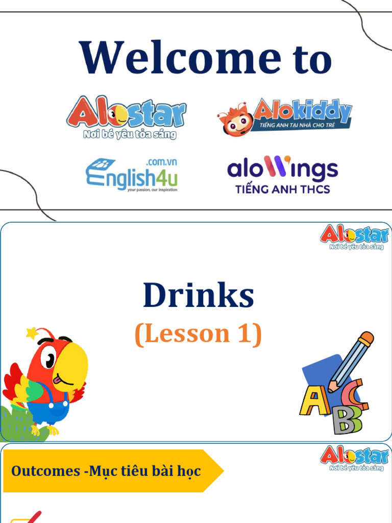 U8_L1_Drinks.pptx | PDF | Vocabulary | Semiotics