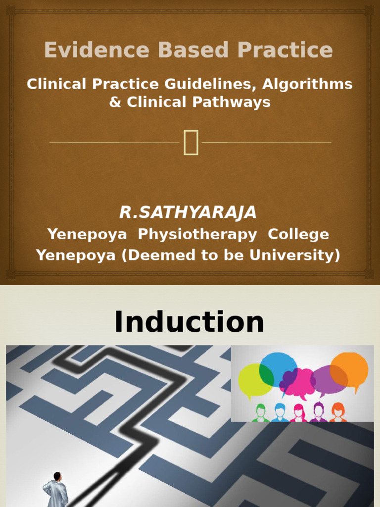 CPG & Algorithms | PDF | Evidence Based Medicine | Medicine