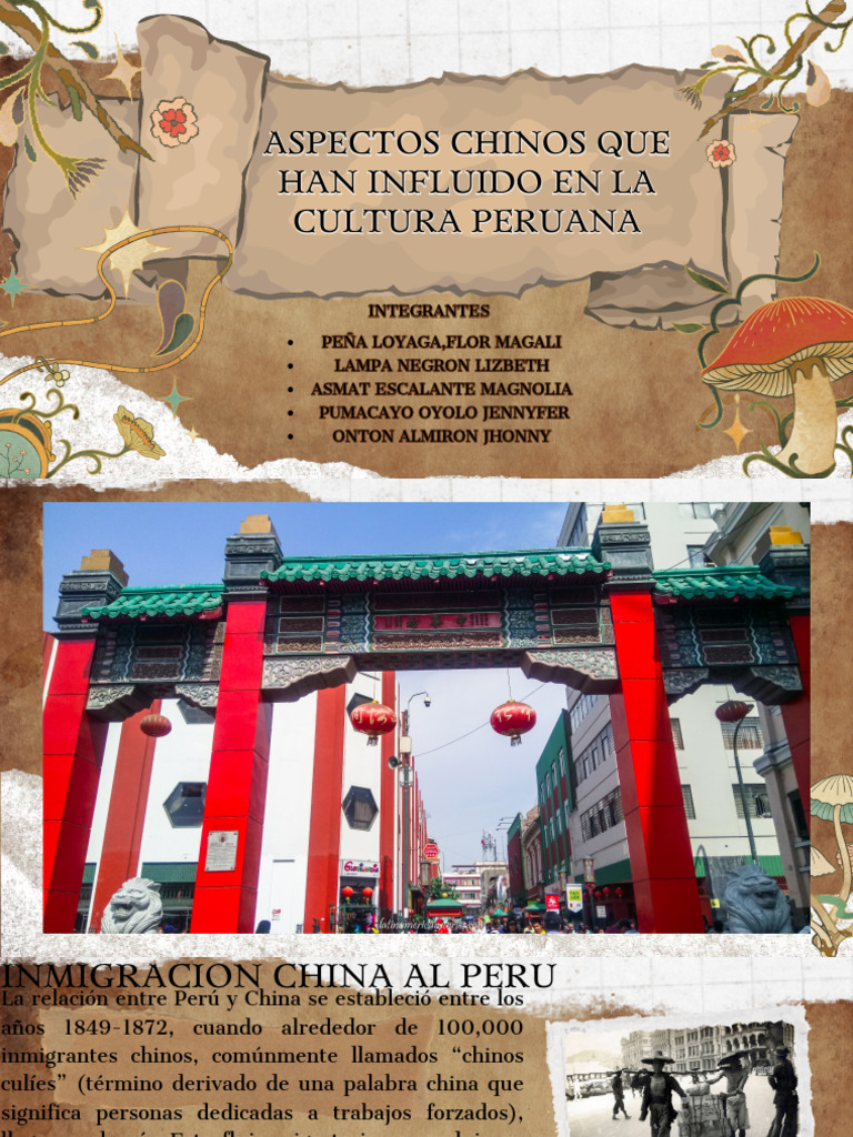 Influencia China en Cultura Peruana | PDF | Perú | China