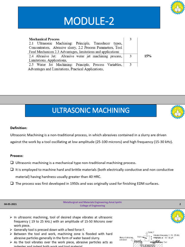 NTM_MOD2 | PDF | Industrial Processes | Building Engineering