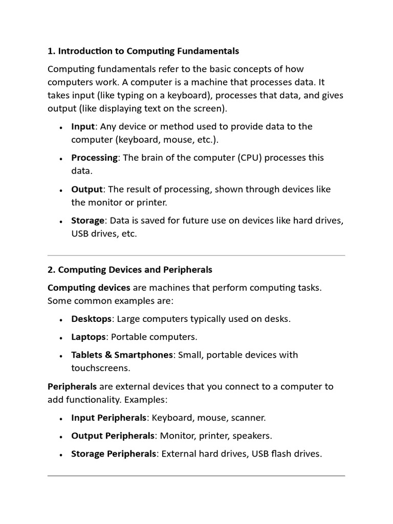 Cse211 Unit 1 Pdf Usb Operating System