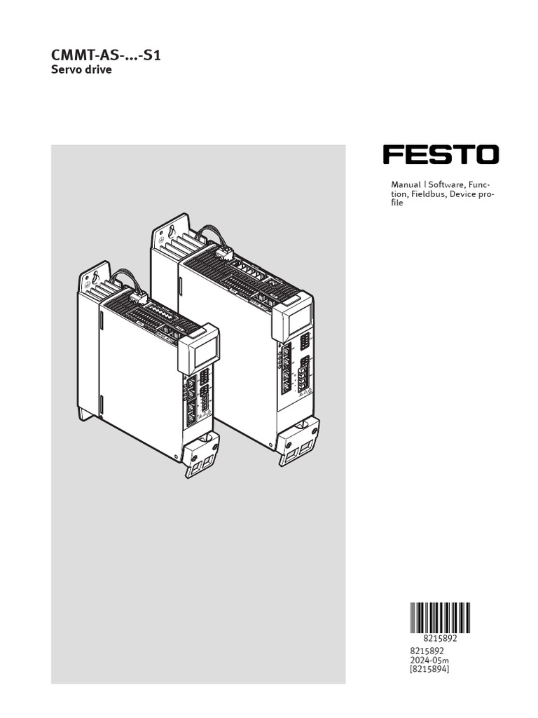 CMMT-AS Servo Drive User Manual | PDF | Computing | Computer Engineering