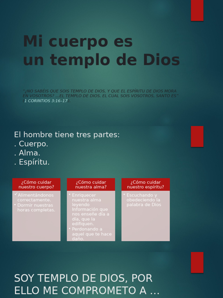 Cuidando el Cuerpo, Alma y Espíritu | PDF