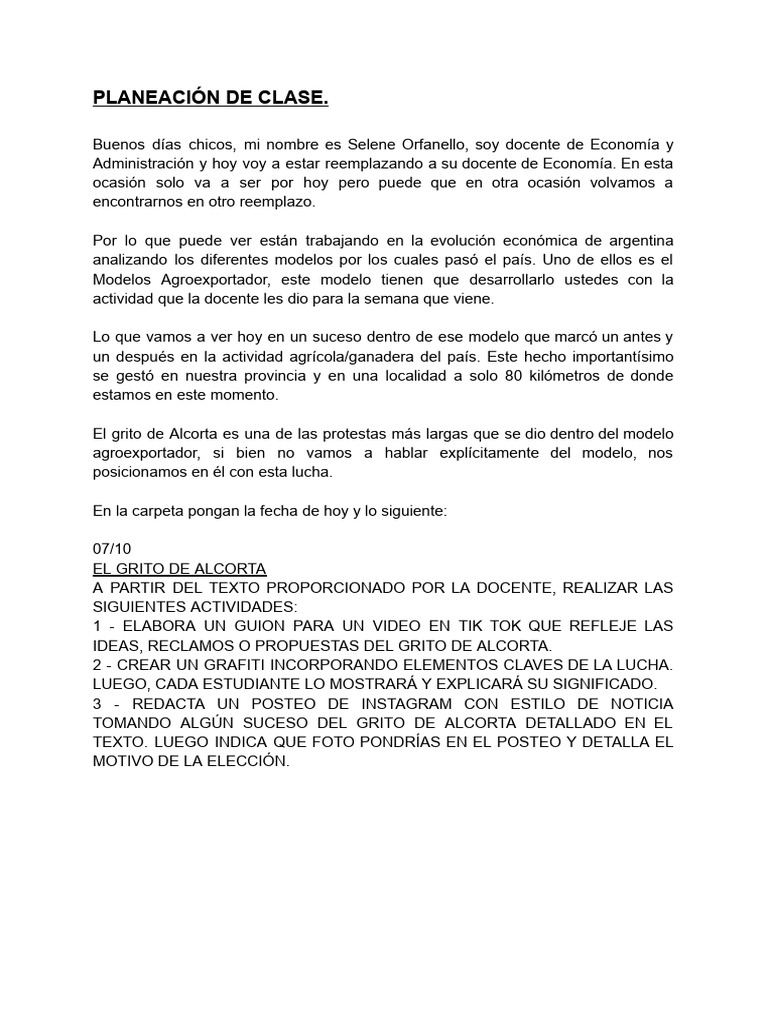 Clase 5to Eco. | PDF