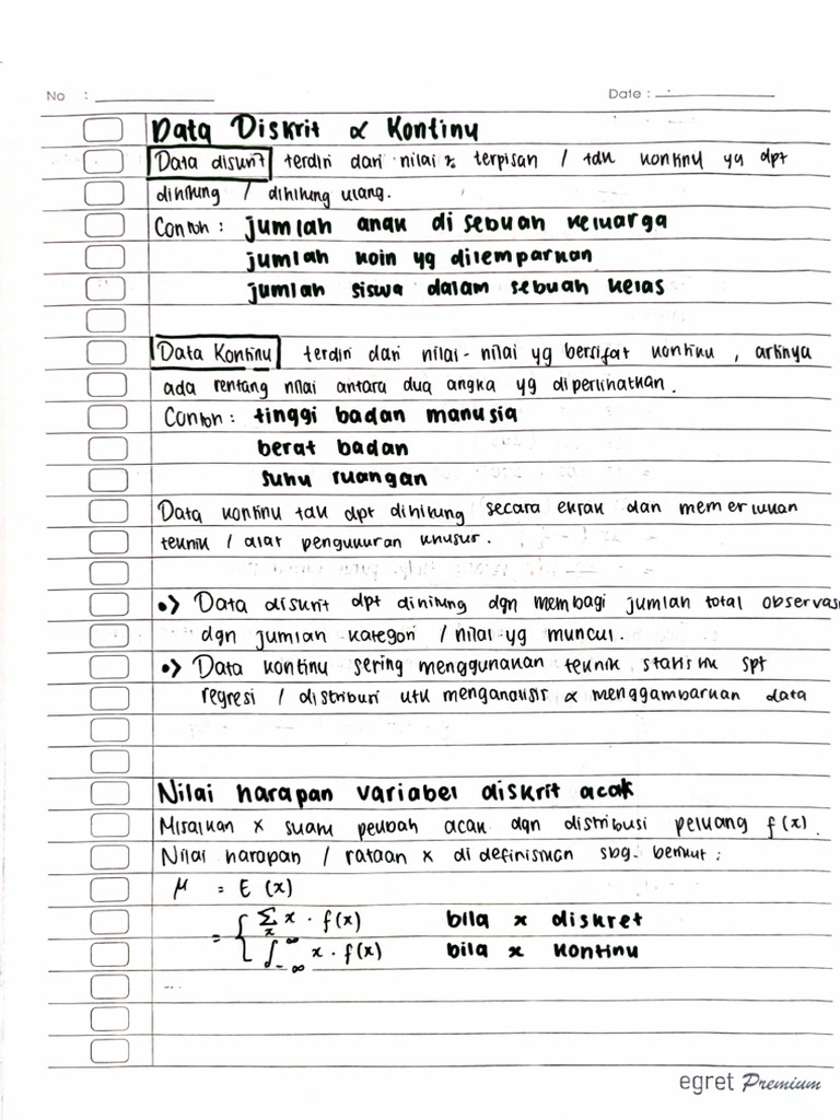 Variabel Acak Diskrit | PDF