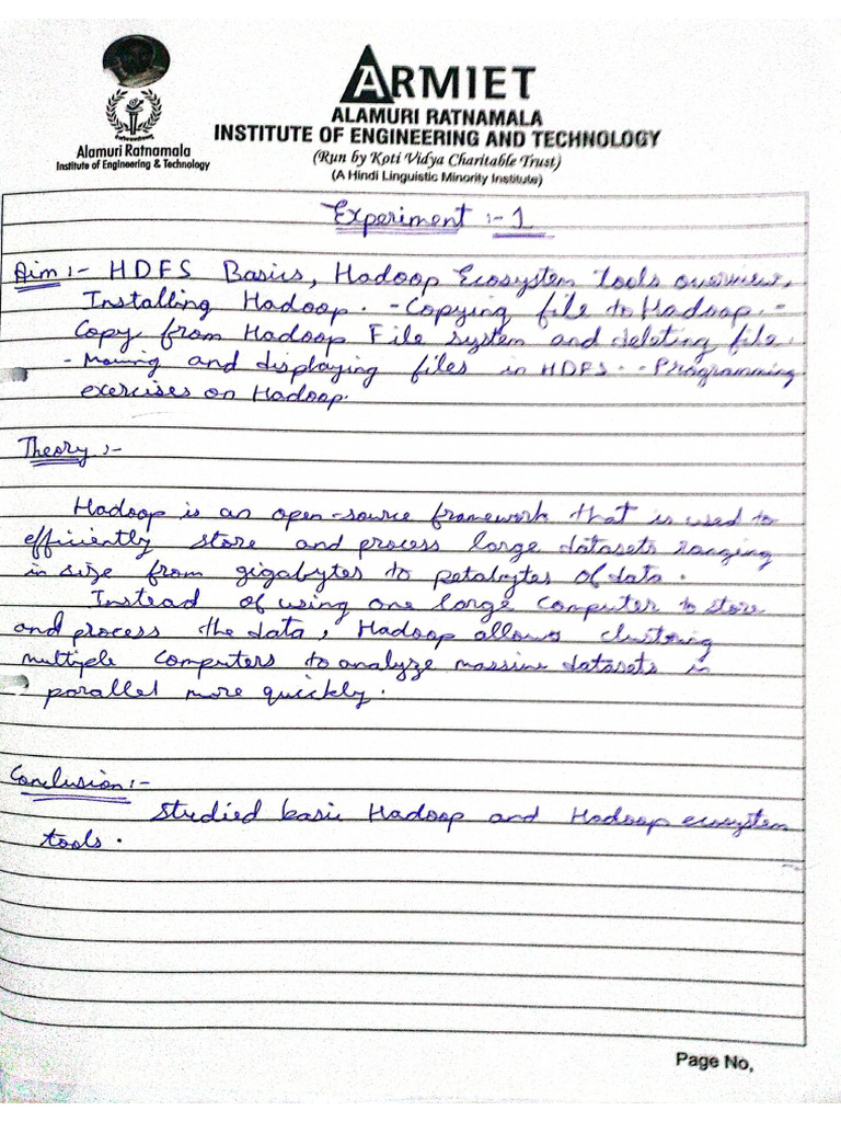 BDA Experiments | PDF