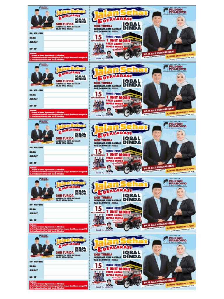 Cetak Kupon Iqbal Dinda | PDF