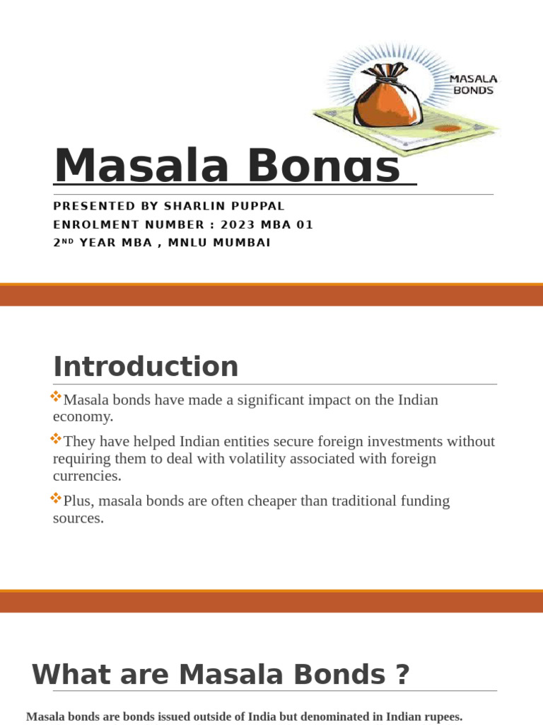 Masala Bonds | PDF | Bonds (Finance) | Investing