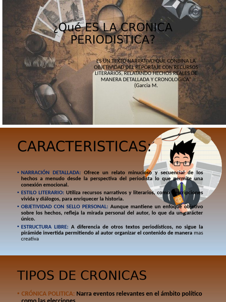 Qué Es La Cronica Periodistica | PDF