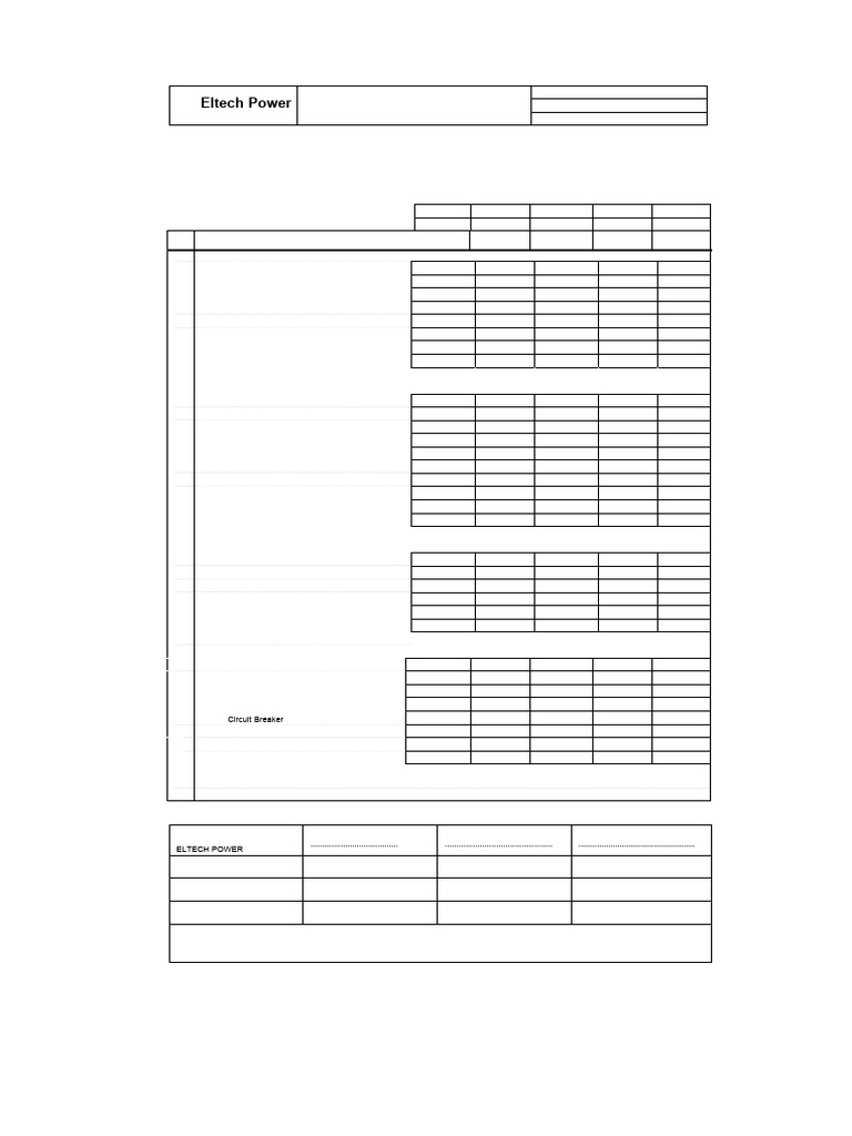 Comissioning Report | PDF | Switch | Alternating Current