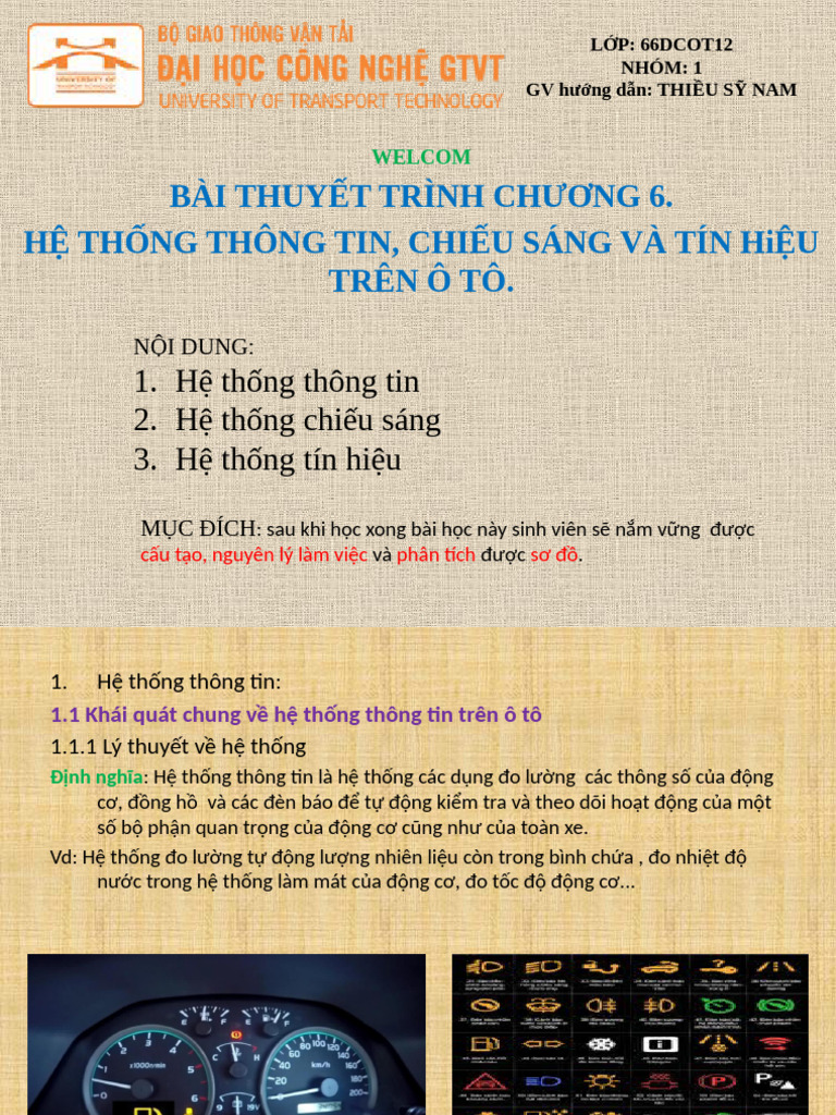 (123doc) He Thong Thong Tin Tren o To | PDF