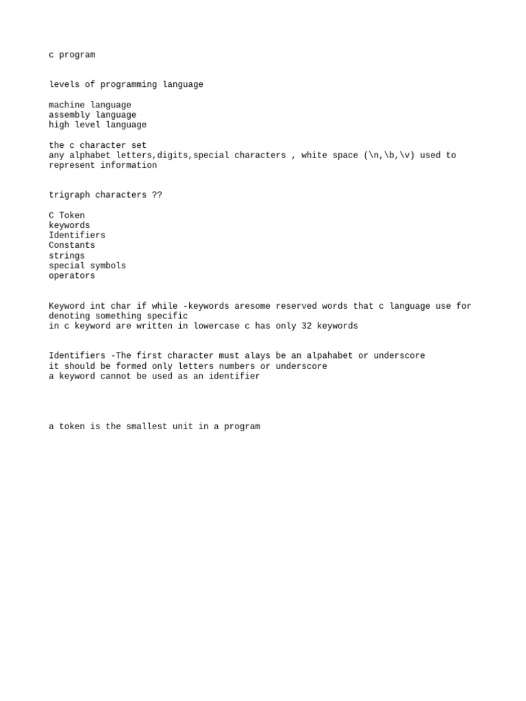 C Programming Basics for Beginners | PDF