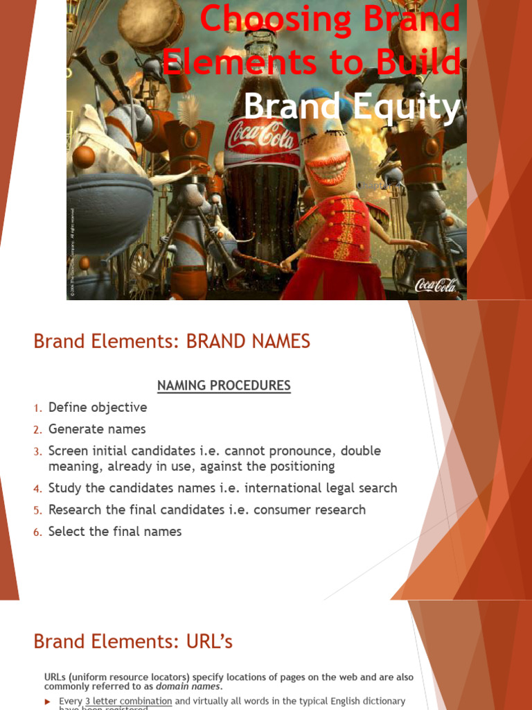 Choosing Brand Elements To Build Brand Equity Part 2 Emd | PDF | Brand ...