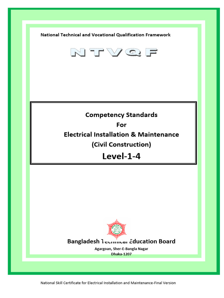 ZzElectrical Installation & Maintenance (Civil Construction) Level-1-4 | PDF | Communication ...