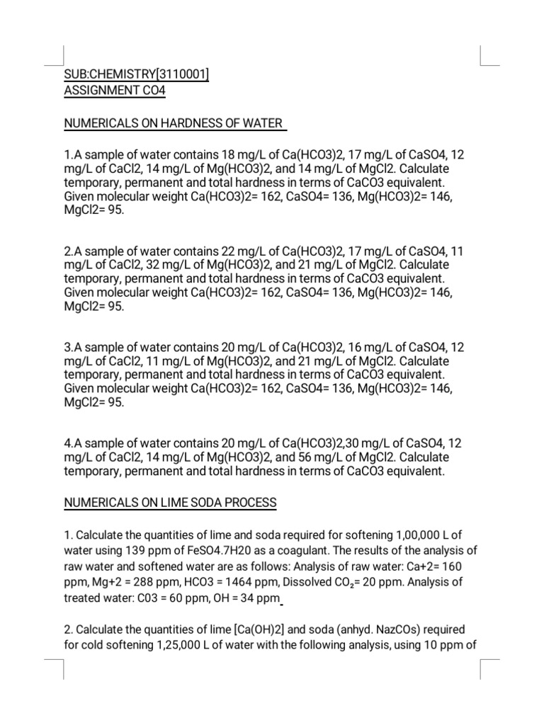 Chemistry Assignment Co4 & Co5 | PDF | Ultraviolet–Visible Spectroscopy | Scientific Techniques