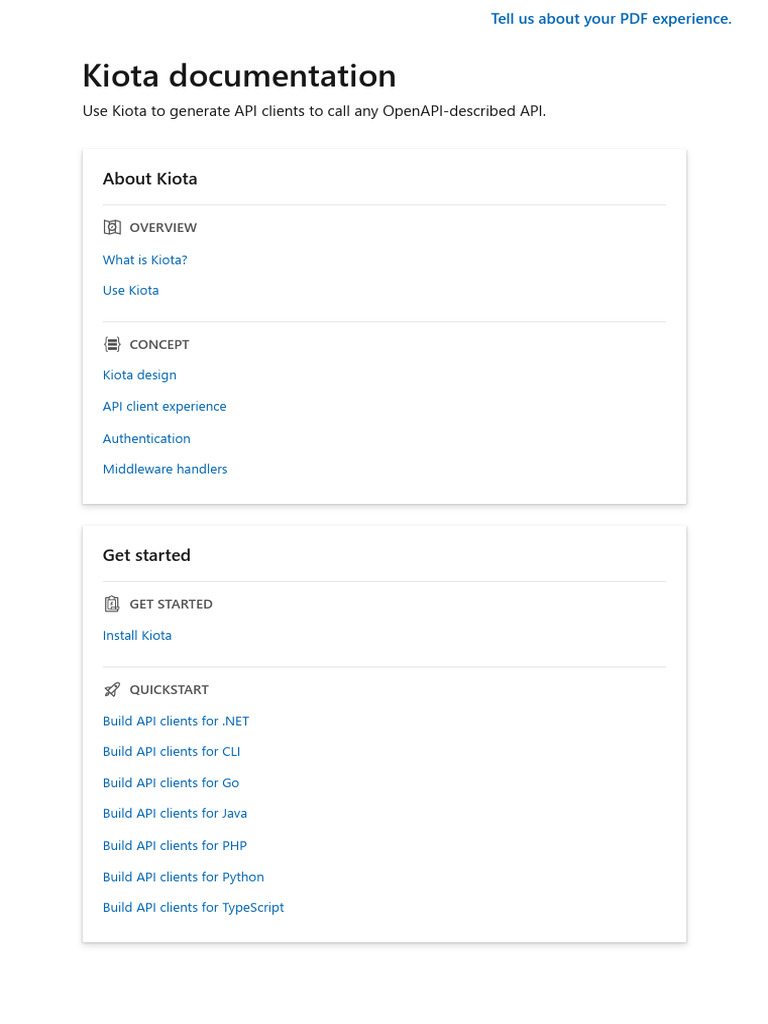 Openapi Kiota | PDF | Command Line Interface | Json