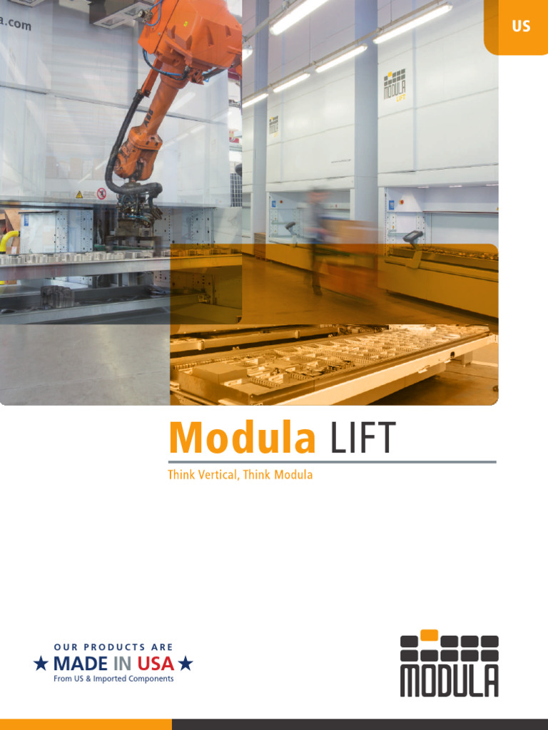 Modula Lift Brochure 2024 | PDF | Inventory | Warehouse