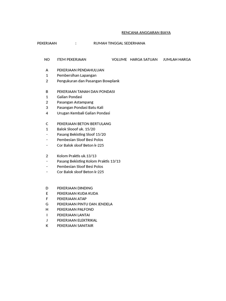 Tutorial Rab Sederhana | PDF | Teknologi & Rekayasa