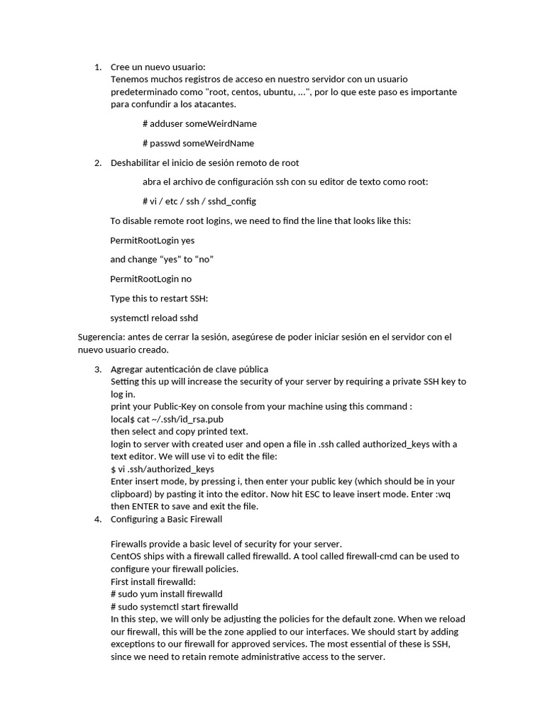Secure Centos 7 Pdf Secure Shell Port Computer Networking 3513