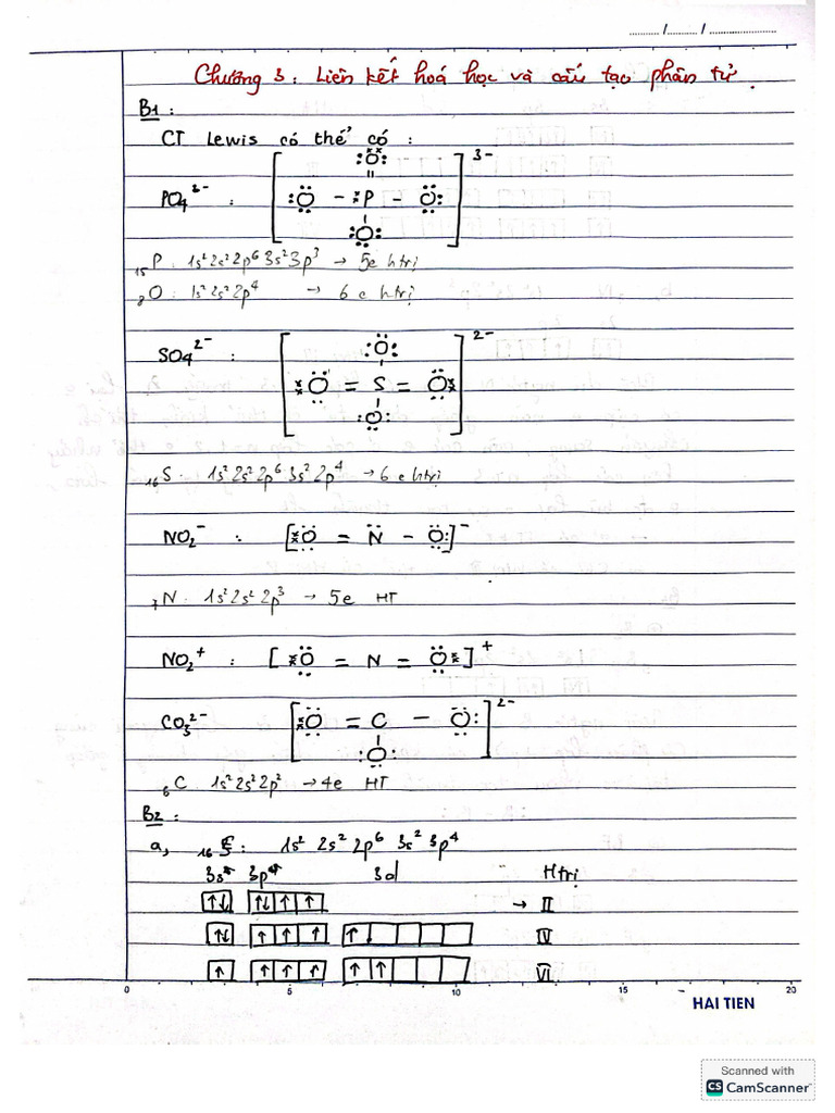 Chương 3 - Bài 1,2,3 Giải CH1018 | PDF