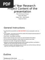 NUS Midterm Presentation Template | PDF