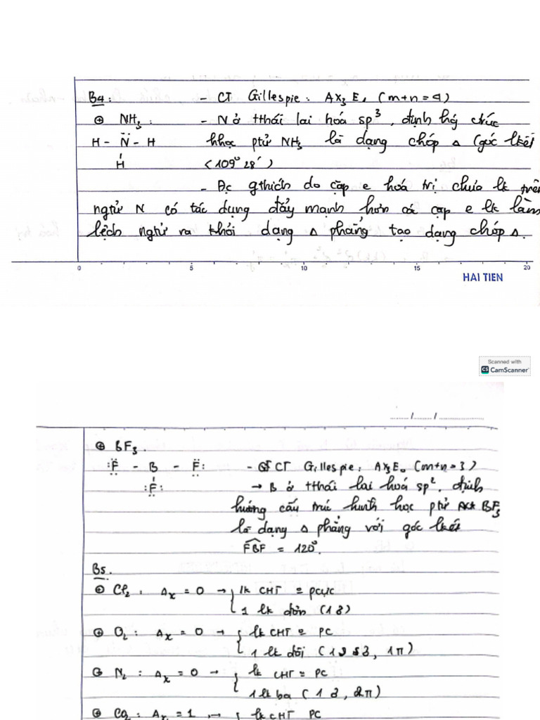 Chương 3- Bài 5,6 Giải CH1018 | PDF