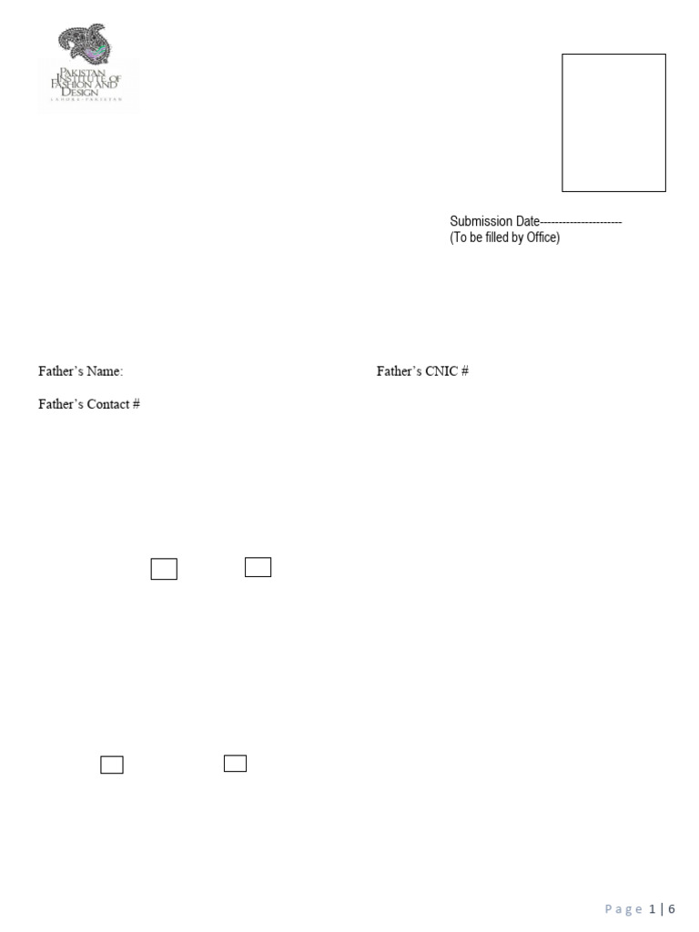 Financial Assistance Form | PDF | Expense | Taxes