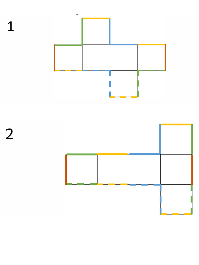 Cube Folding Test I | PDF