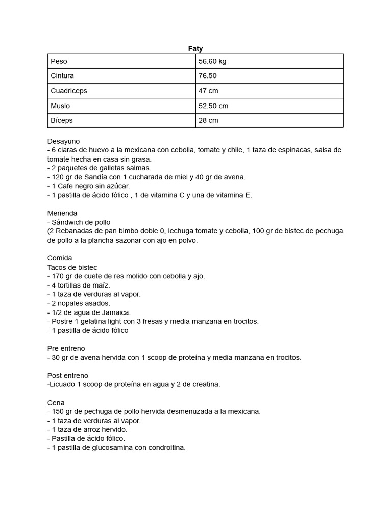 Dany ? | PDF | Cocina | Alimentos